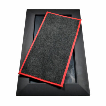 Boot Dip Mat - STRIDE Mat 1" Deep Rubber Base only - SaniStride
