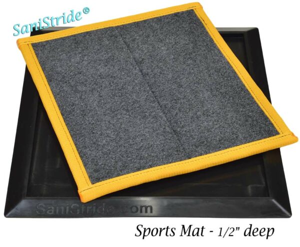 Shoe Sanitizer Mat, USA made Disinfectant shoe mat - SaniStride®
