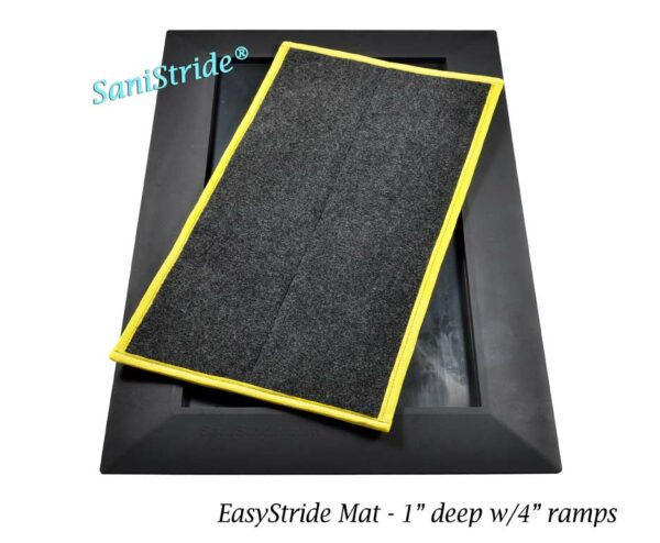 Shoe Sanitizer Mat, USA made Disinfectant shoe mat - SaniStride®