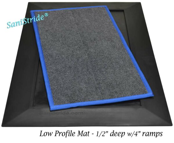 Shoe Sanitizer Mat, USA made Disinfectant shoe mat - SaniStride®